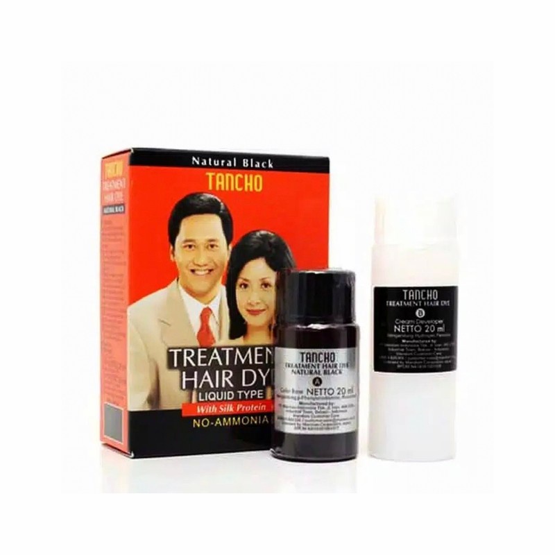 Jual Tancho Treatment Hair Dye Liquid / Cair / 40ml / 80ml / Cat Rambut ...