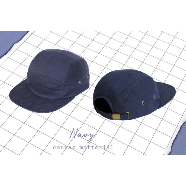 Jual topi five 5 panel hat blank series polos canvas original | Shopee ...