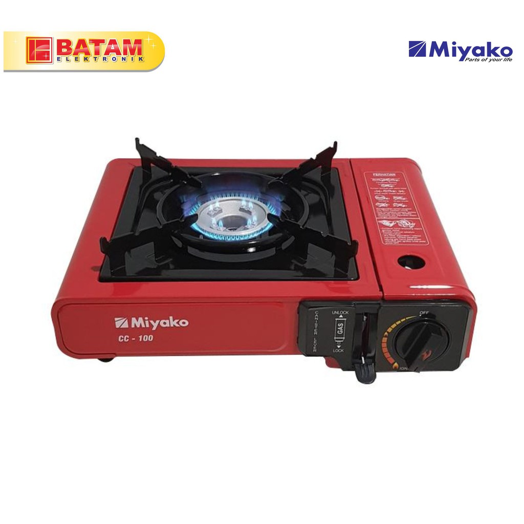 Jual Miyako CC 100 Travel Kompor Gas Portable (Bisa LPG) | Shopee Indonesia