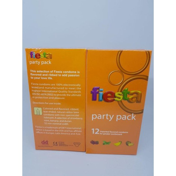 Jual KONDOM FIESTA PARTY PACK 12'S | Shopee Indonesia