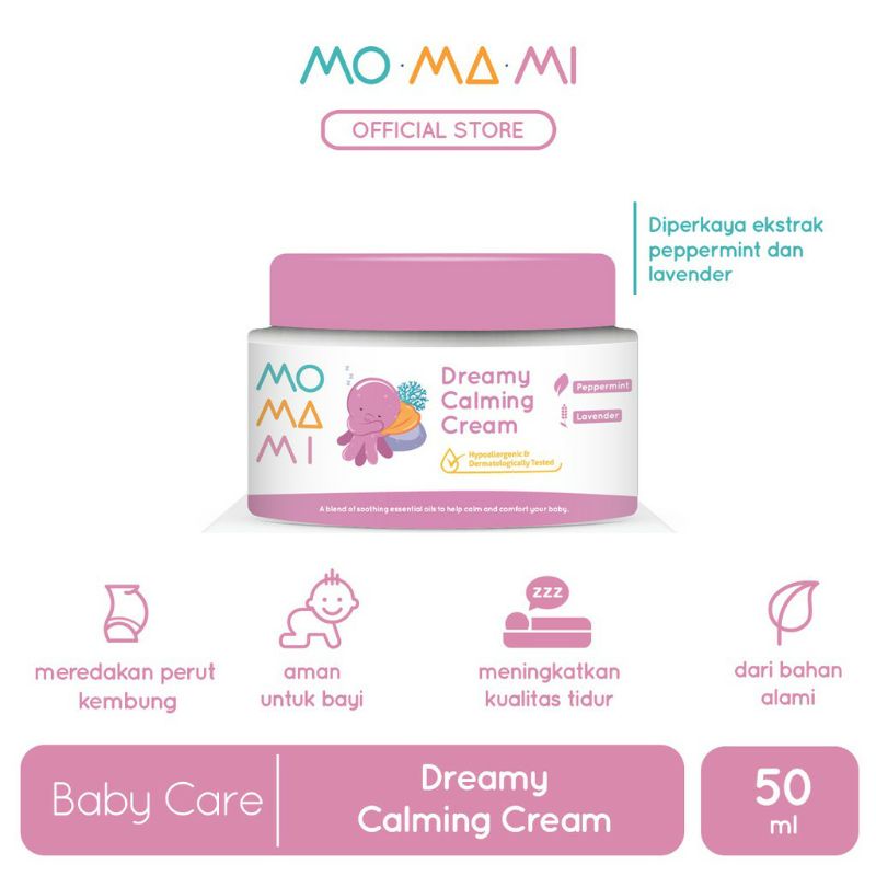 Jual Momami Dreamy Calming Cream 50g | Shopee Indonesia