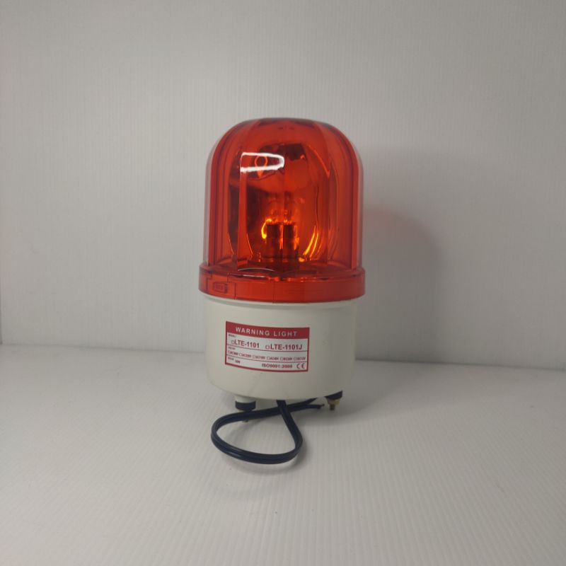 Jual LAMPU ROTARI/WARNING LIGHT 4" LTE-1101 220VAC MERAH | Shopee Indonesia