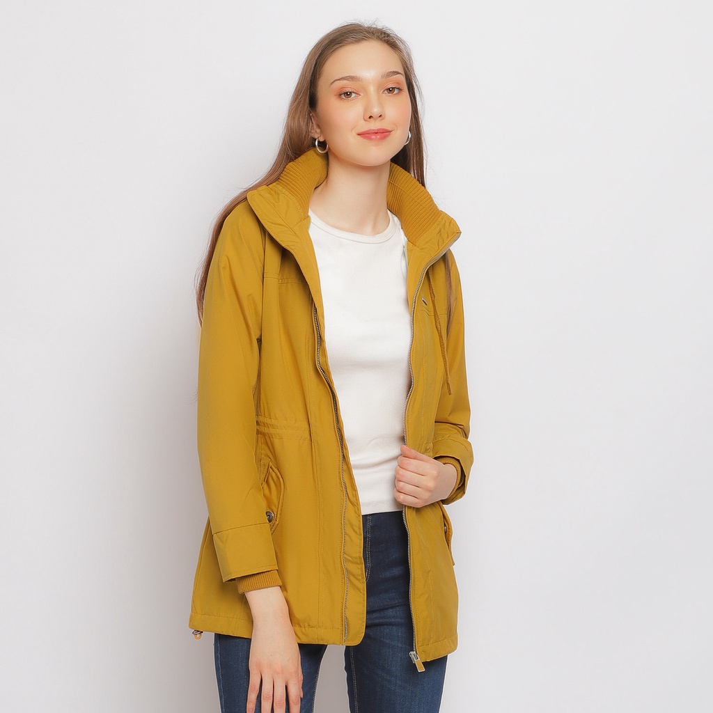 Jual C2 Auburn Yellow Casual Jacket | Shopee Indonesia