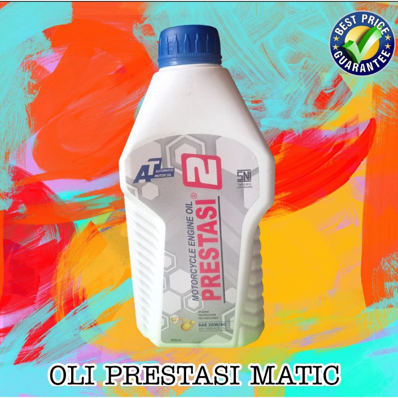 Jual Oli Prestasi Matic - Oli Prestasi 2 SUPER RACING AT SNI ISO9005 ...