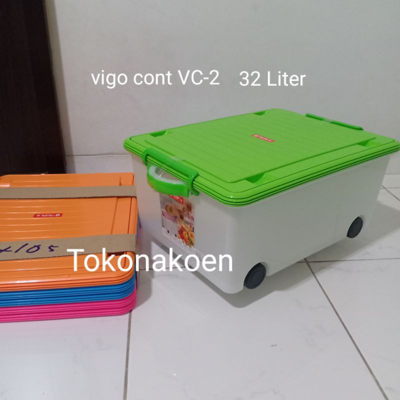 Jual Box Vigo Container 32 Liter VC-2 Lion Star Box Tempat buku dan ...