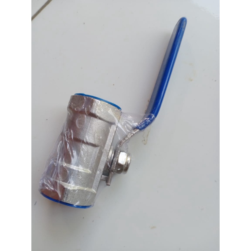 Jual BALL VALVE / STOP KRAN / KERAN BESI GALVANIS 3/4" INCH | Shopee ...