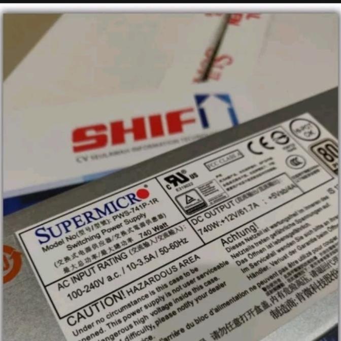 Jual ORIGINAL - Supermicro PSU Module / Supermicro -PWS 741P-1R/740 W ...