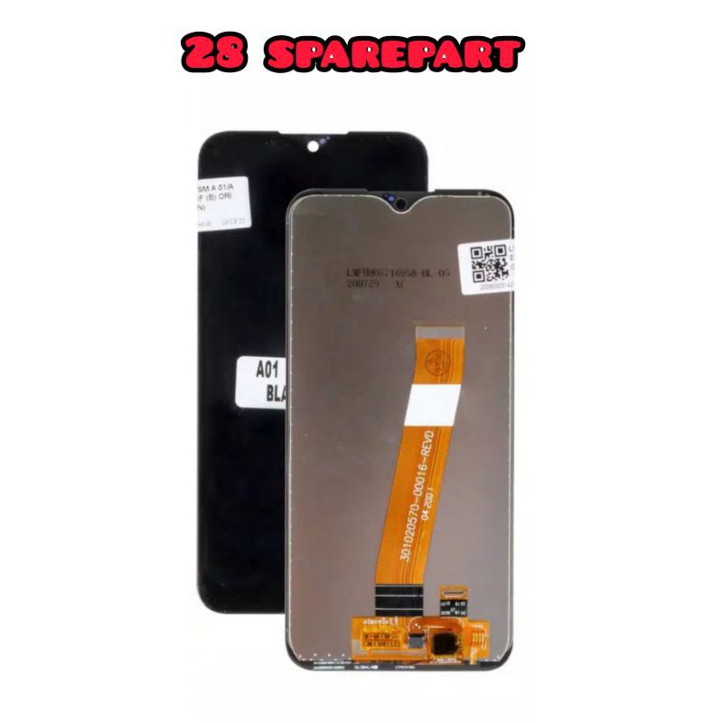 Jual LCD FULLSET SAMSUNG A01 2020 / A015 / A015 F ORIGINAL COMPLETE ...