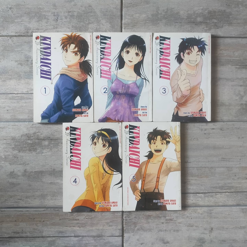 Jual Buku Komik Jepang Langka Kindaichi 20th Anniversary Series 1-5 ...