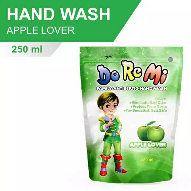 Jual DOREMI Handwash Apple Refill ( 250ml ) | Shopee Indonesia