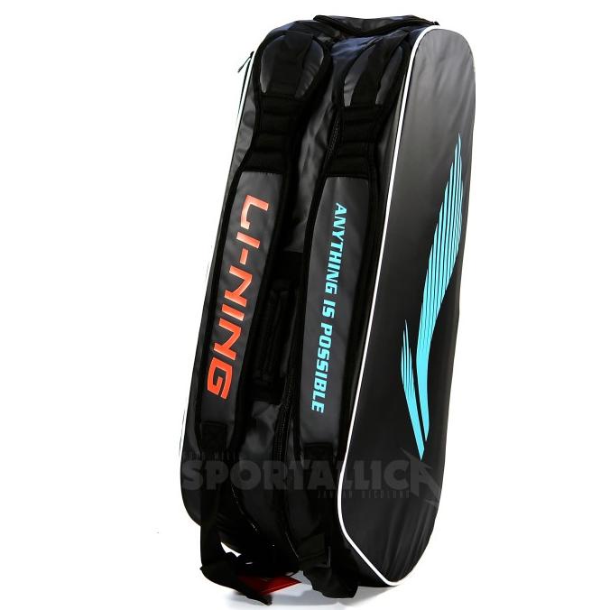 Jual ORIGINAL!!! Tas Raket Badminton Li-Ning / LiNing 6 in 1 Racket Bag ...