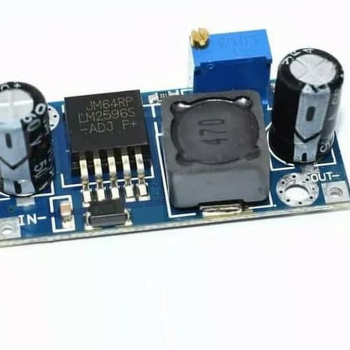 Jual LM2596 LM2596S DC-DC 4.5-40V adjustable step-down power Supply module RTRAVO2 Ayo Beli ...