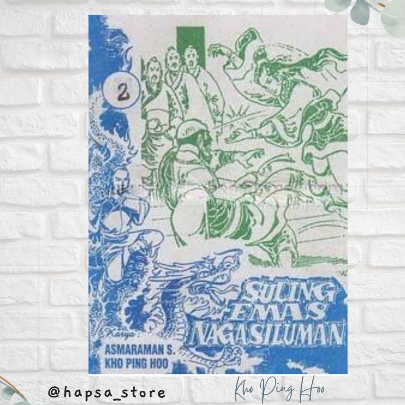 Jual Buku Cerita Silat KPH SULING EMAS & NAGA SILUMAN 1-51 Kho Ping Hoo ...