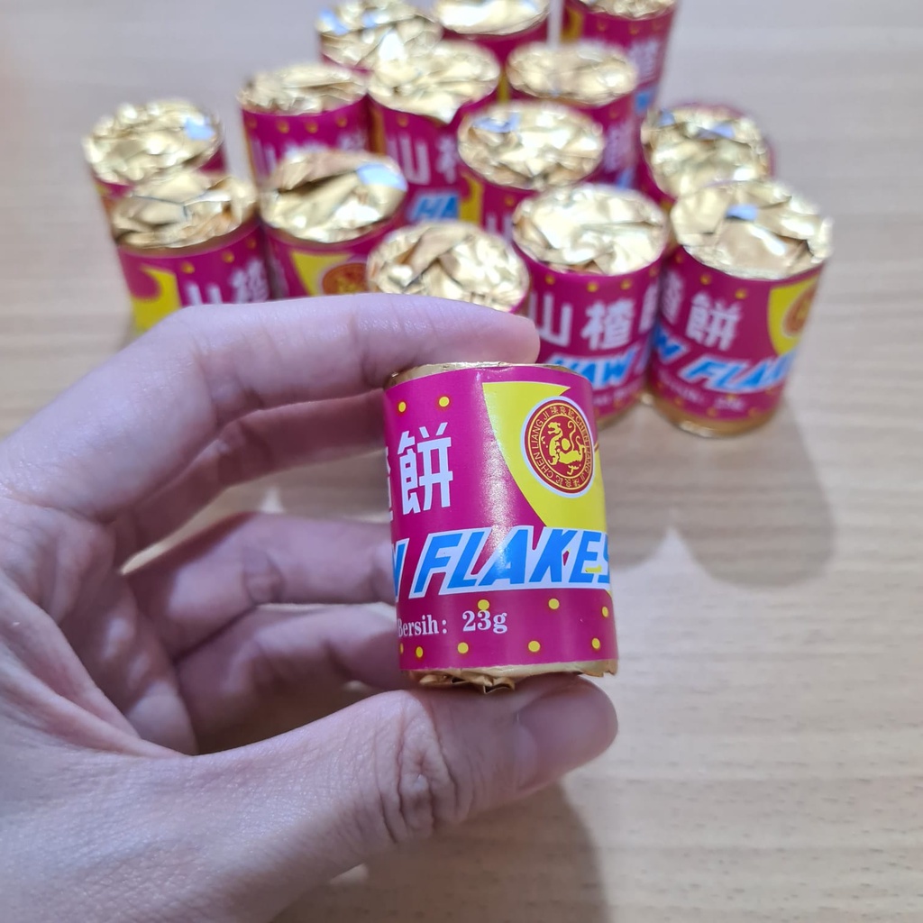 Jual MANISAN BUAH HAW FLAKES 1 PCS PERMEN SANCA KOIN JAJANAN JADUL ...