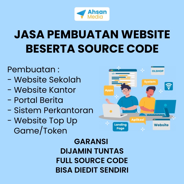 Jual Jasa Pembuatan Website Source Code Coding | Shopee Indonesia