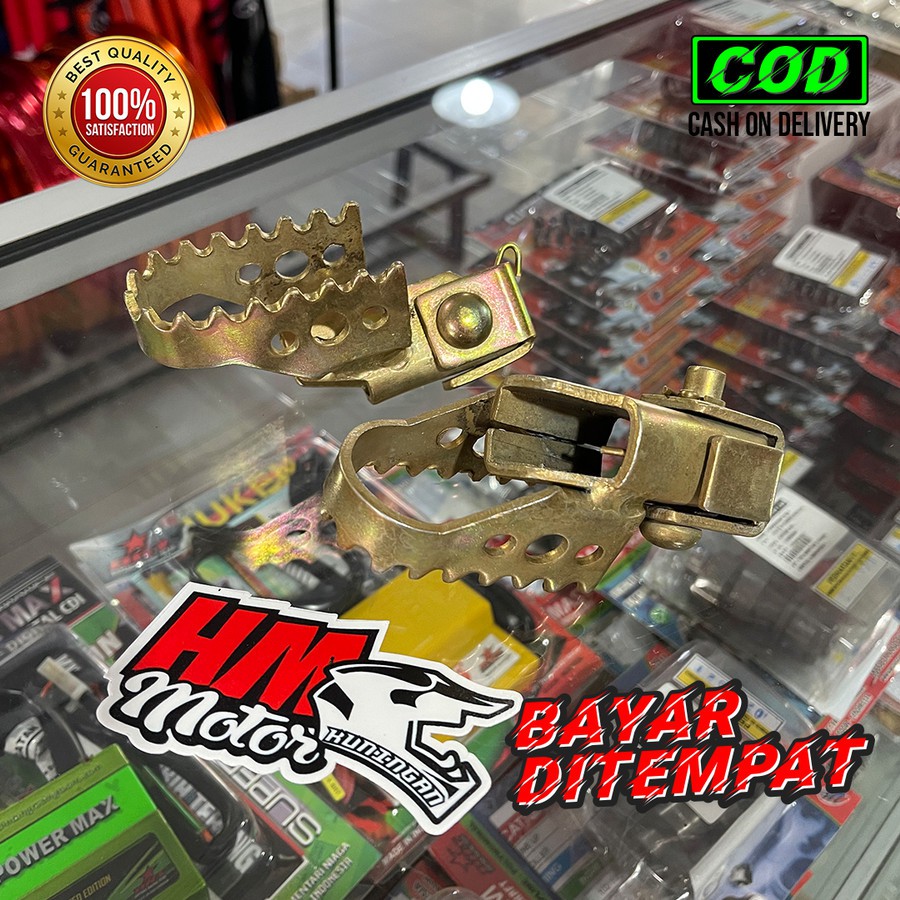 Jual Footstep Trail Kecil Gerigi Besi model suzuki ts125 | Shopee Indonesia