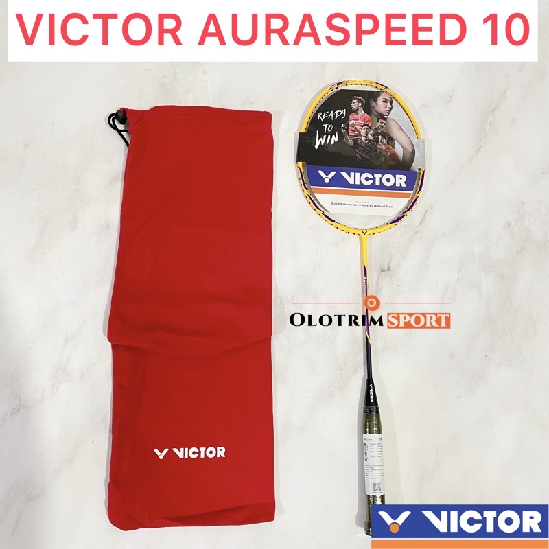 Jual Raket Badminton VICTOR AURASPEED 10 Aura Speed Original | Shopee ...