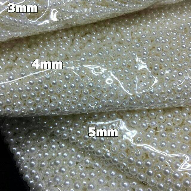 Jual 10 gram mutiara premium white dan broken white | Shopee Indonesia