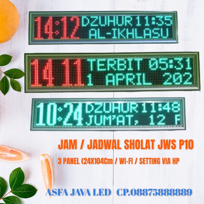 Jual JAM DIGITAL MASJID | Shopee Indonesia