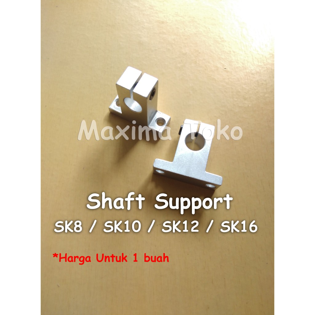 Jual Shaft Support SK6 SK8 SK10 SK12 SK16 SK20 SK25 Bracket Linear Rail ...