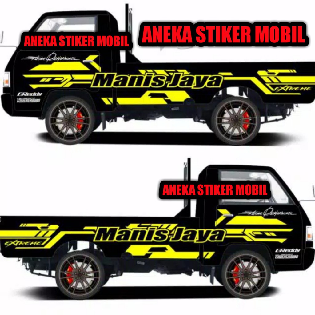 Jual STICKER MOBIL L300 BISA REQUEST WARNA DAN NAMA | Shopee Indonesia