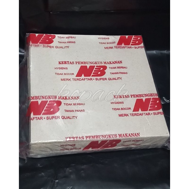 Jual Kertas Minyak 15x15 alas kardus/ lemek 15 | Shopee Indonesia