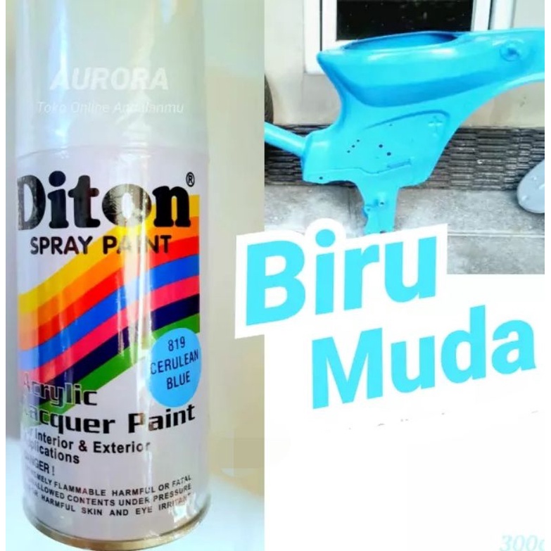 Jual DITON ACRYLIC SPRAY 300ML SEMUA WARNA buat motor, sepeda ...