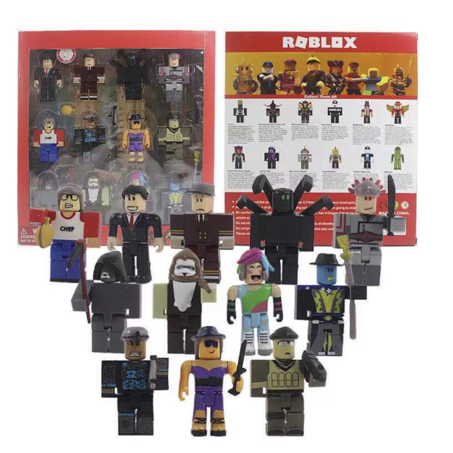 Jual Figure ROBLOX Box Set isi 12 Mainan Anak Topper Kue | Shopee Indonesia
