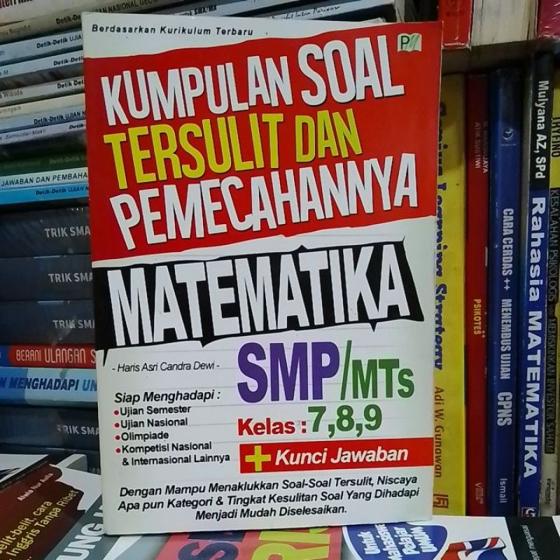 Jual KUMPULAN SOAL TERSULIT DAN PEMECAHANNYA | Shopee Indonesia Jual KUMPULAN SOAL TERSULIT DAN PEMECAHANNYA | Shopee Indonesia