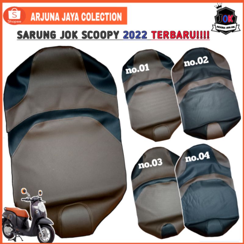 Jual KULIT JOK MOTOR SCOPY MODEL TERBARU BAHAN ORIGINAL DEALER ...