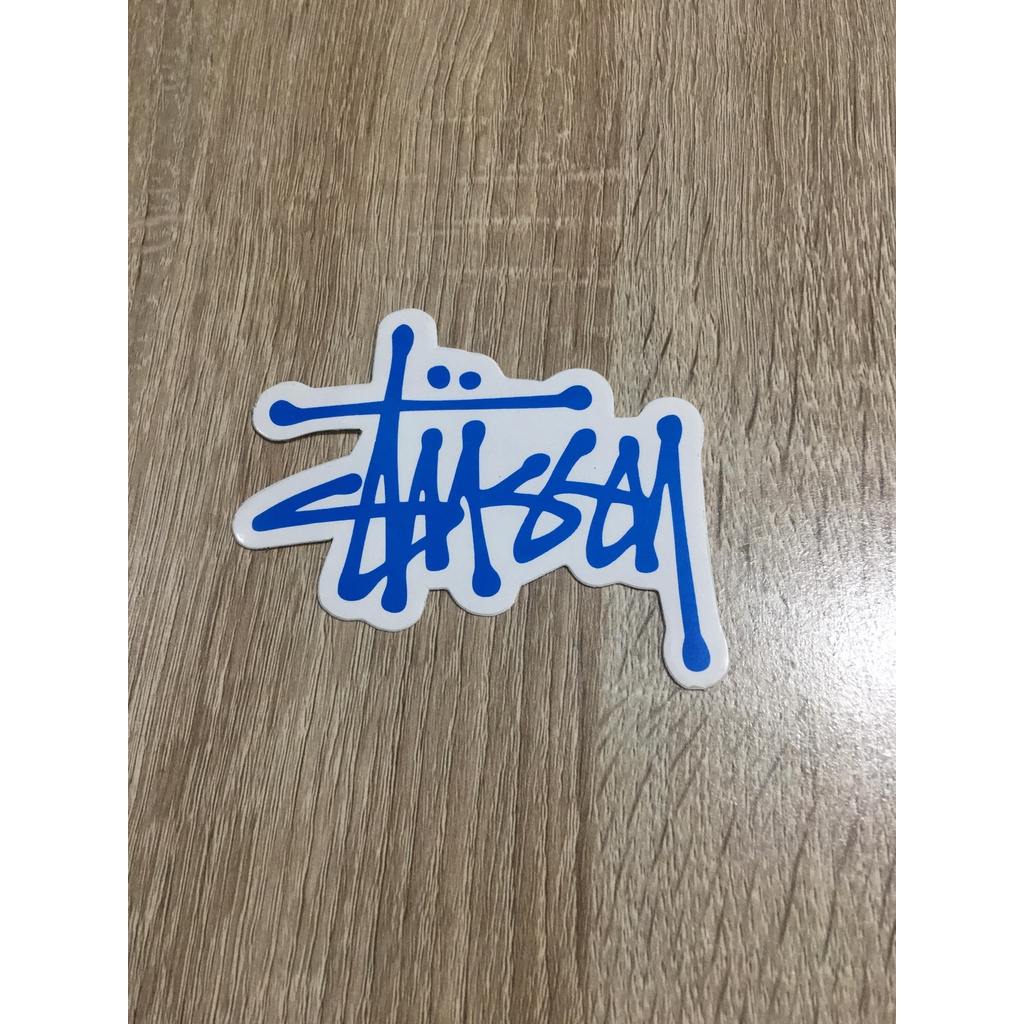Jual STICKER PACK HYPEBEAST GRAFTAC STUSSY LOGO BLUE STIKER AESTHETIC ...