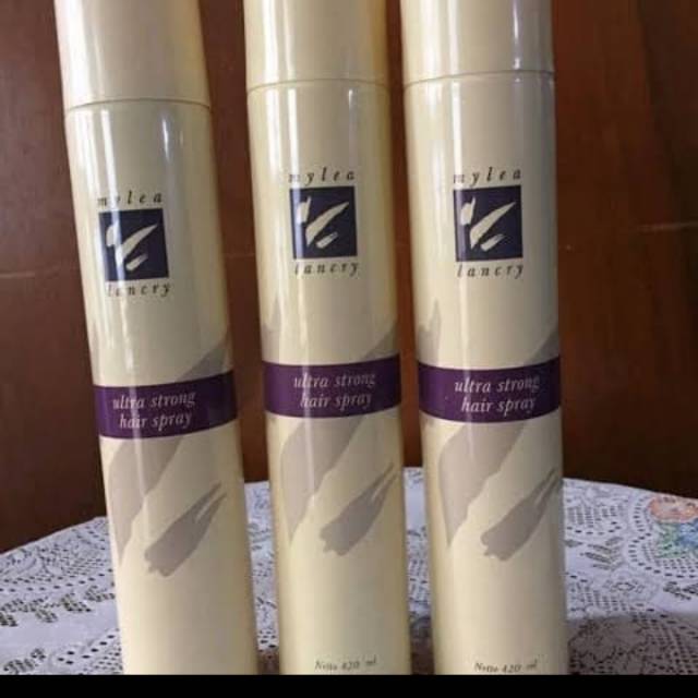 Jual MYLEA ULTRA STRONG HAIR SPRAY 420ml HAIRSPRAY RAMBUT - 420ml ...