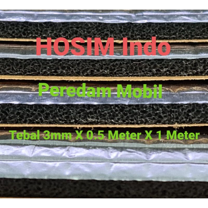 Jual Peredam Mobil Tebal 3mm X Lebar 1M X 0,5 M | Shopee Indonesia