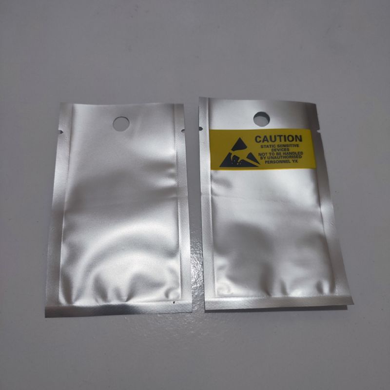 Jual Plastik Silver Caution Tempat Sparepart Hp Ukuran 6 x 10 Cm ...