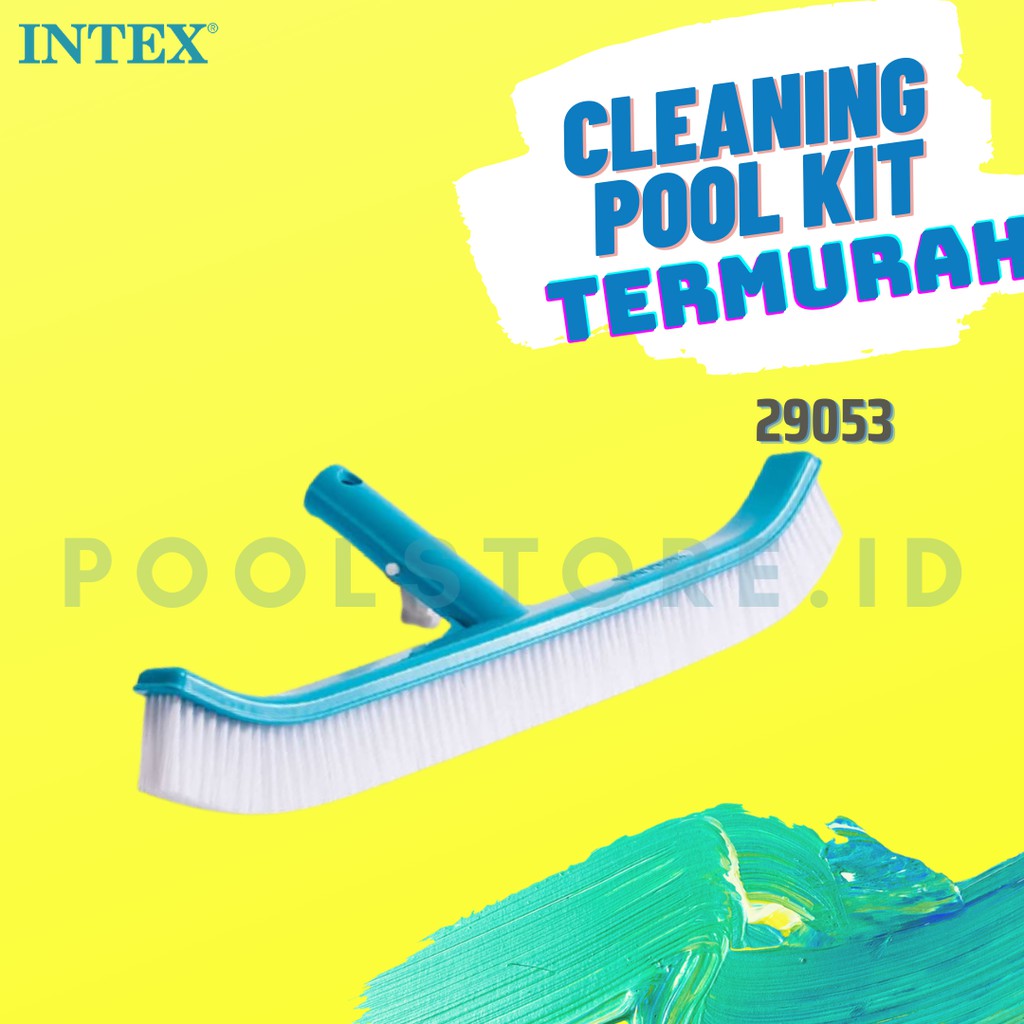 Jual Intex 29053 Sikat Kolam Curved Wall Brush 406MM | Shopee Indonesia