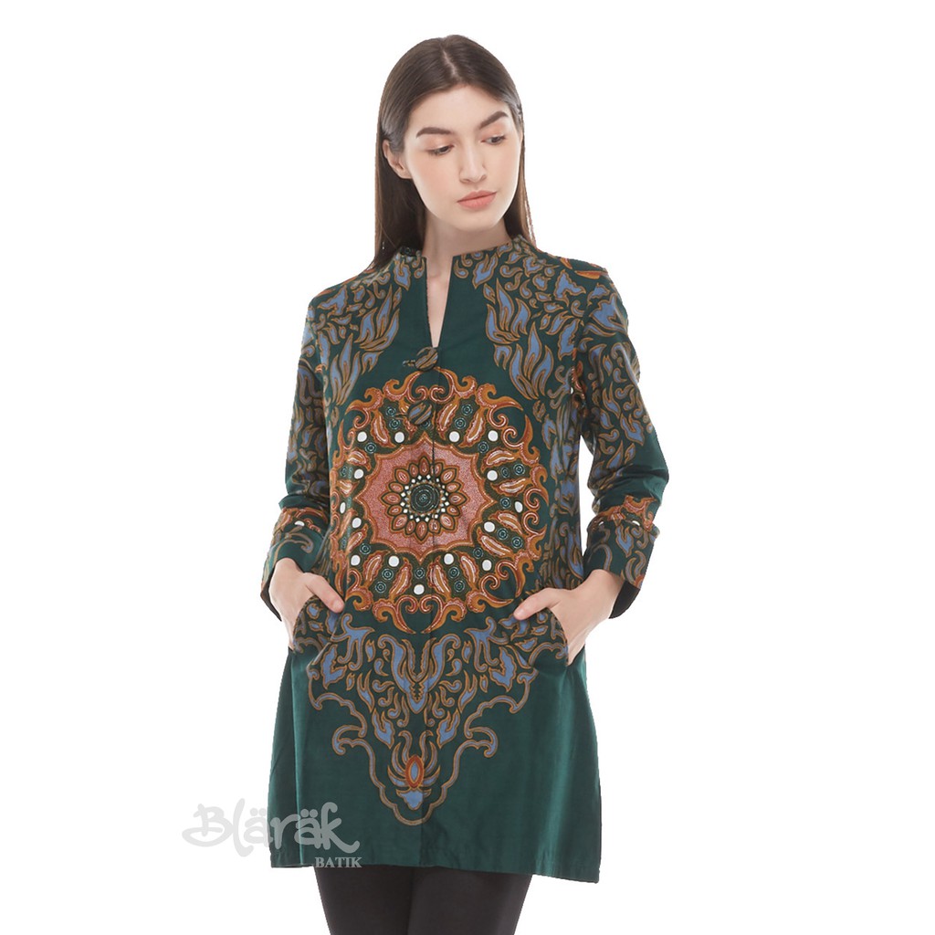 Jual BLARAK - Tunik Hyang Waton Hijau | Shopee Indonesia