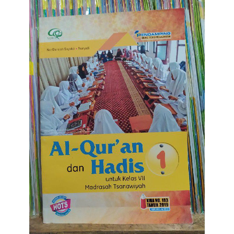Jual Al-Qur'an hadits kelas VII VIII ,7 ,8 KMS Aqila tiga serangkai revisi 2013 | Shopee Indonesia