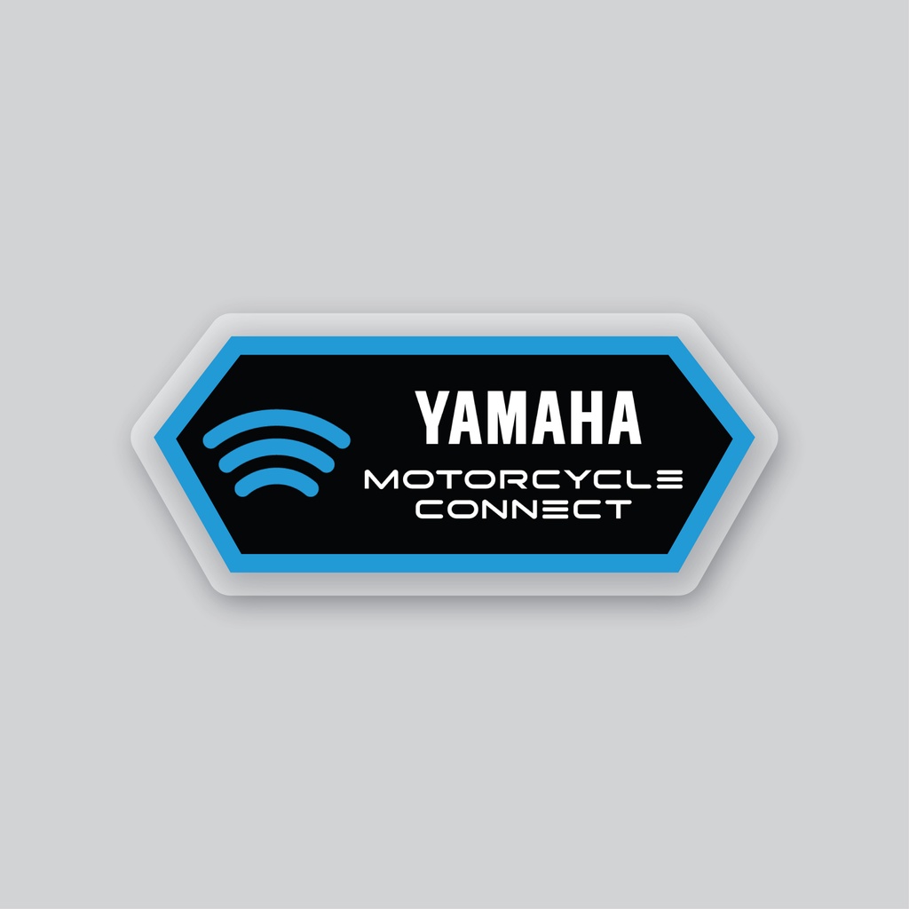 Jual Sticker Logo Yamaha Motorcycle Connect (Y-Connect) Aerox Connected ...