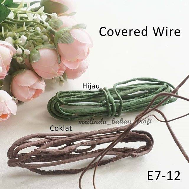 Jual covered wire kawat flower crown ranting bunga hias ranting flower ...