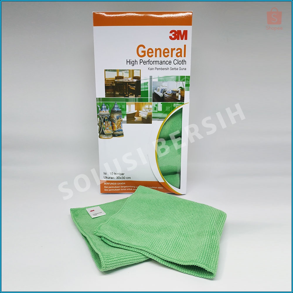 Jual 3M Lap Microfiber Hijau - Pack | Shopee Indonesia