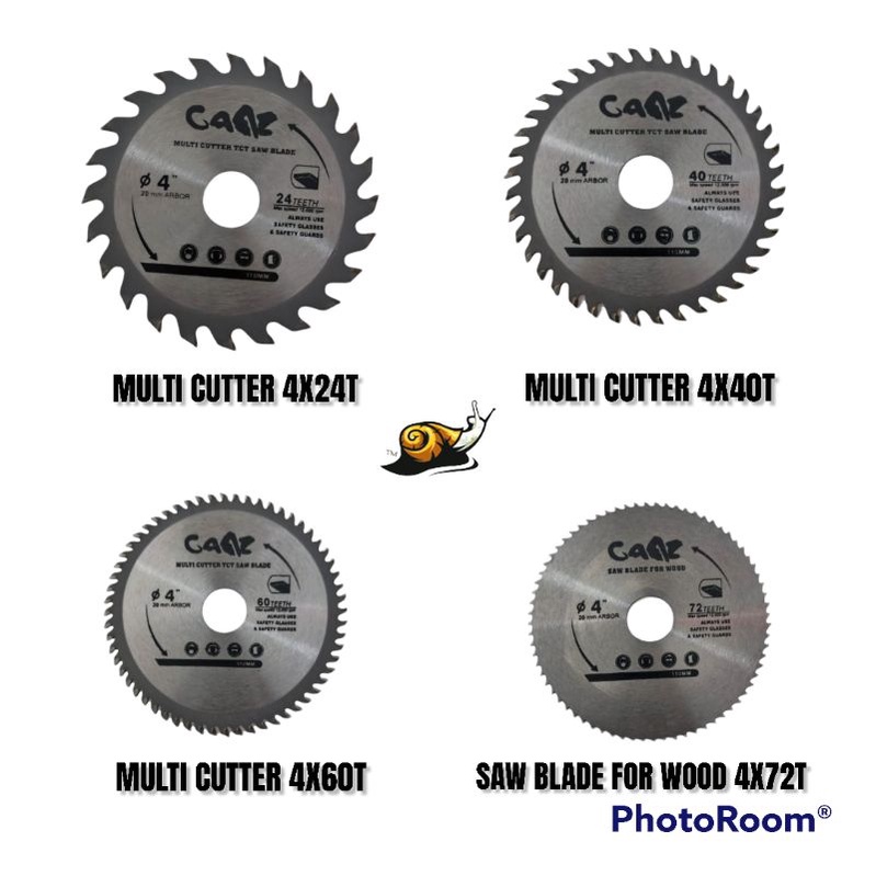 Jual MATA POTONG GERINDA GRINDA CIRCULAR SAW BLADE MULTI CUTTER 4" INCH 24T 40T 60T 72T (72T ...