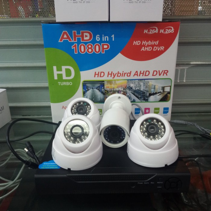 Jual PAKET CCTV 8 CHANNEL 4 KAMERA 4MP 1080P PAKET CCTV 4 CHANNEL DVR 8 ...