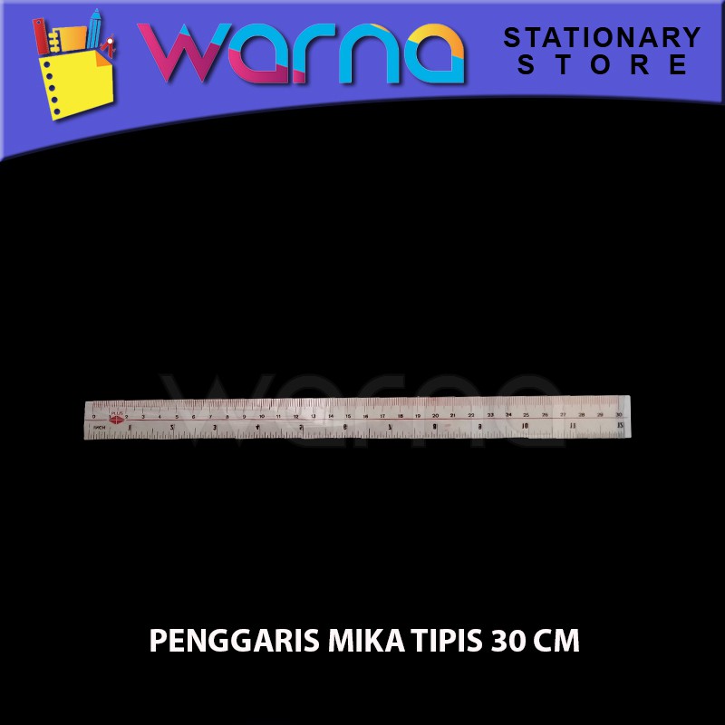 Jual PENGGARIS MIKA TIPIS 30 CM | Shopee Indonesia