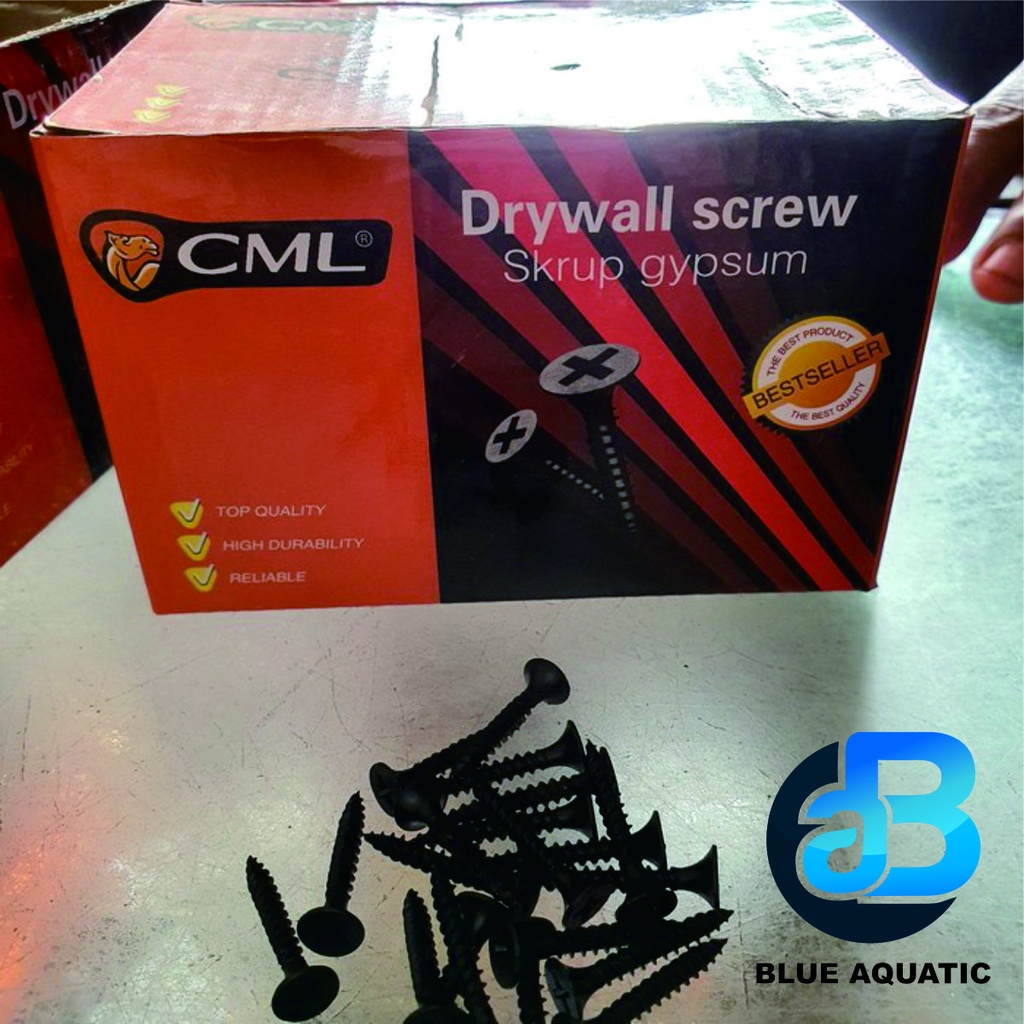 Jual Skrup Gypsum GRC Sekrup Baut Plafon 2cm 3cm 4cm 5cm Camel 1 Pack ...