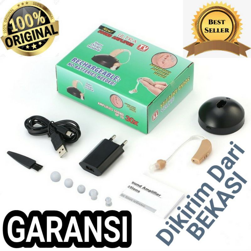 Jual Alat Bantu Dengar Orang Tua Cas Charger ULTRA PREMIUM | Shopee Indonesia