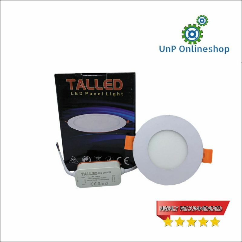 Jual LAMPU LED MURAH PANEL LIGHT DOWNLIGHT PUTIH DAN KUNING INBOW BULAT ...