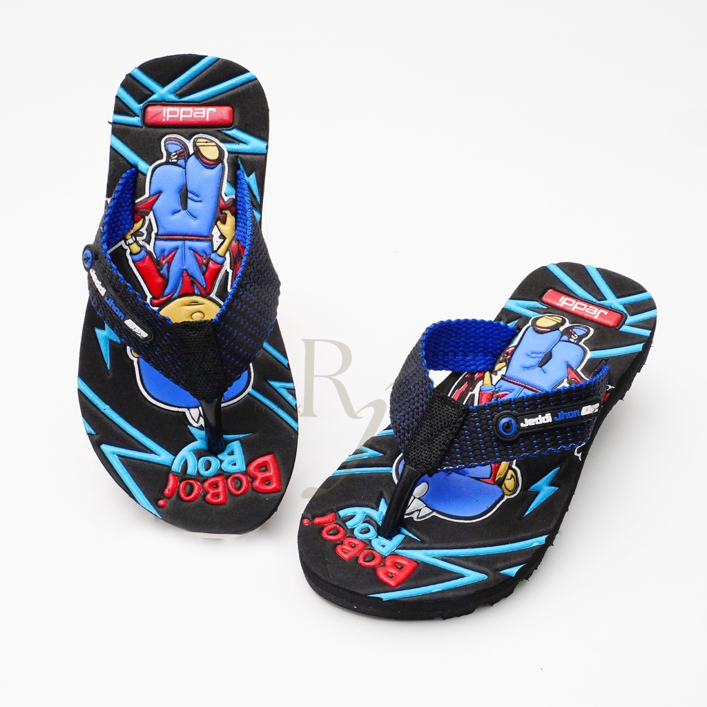 Jual JEDDI [BOBOIBOY] Sandal Japit Anak Cowok Kartun/ Sandal Jepit ...