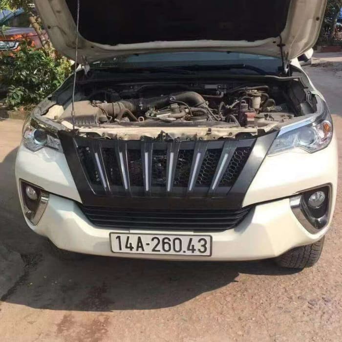 Jual Front grill drl led all new Toyota fortuner vrz body depan mobil ...