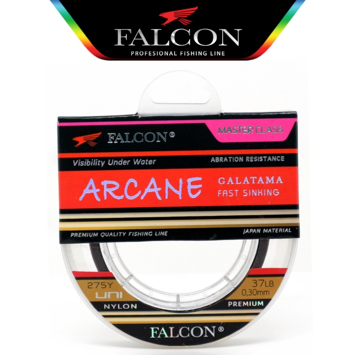 Jual Senar Pancing Falcon Uni Arcane 275 yards / 250 meter | Shopee ...