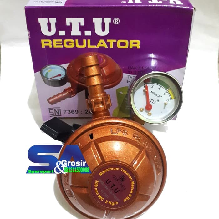 Jual REGULATOR Gas METER SNI - Tekanan Rendah - Dengan METERAN | Shopee ...